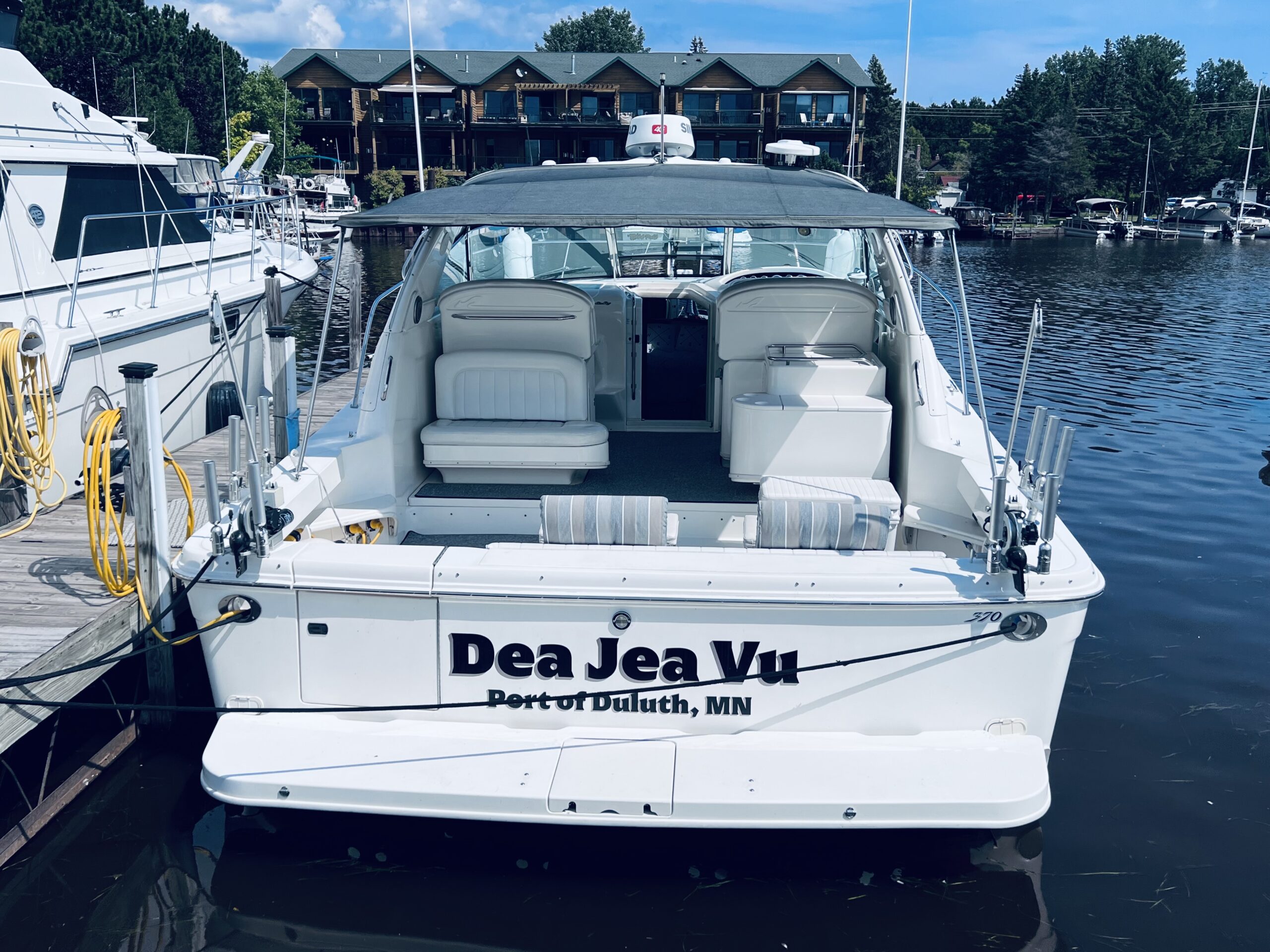 Sea Ray 370 Express Cruiser | Big Water Boat Broker | Lake Superior